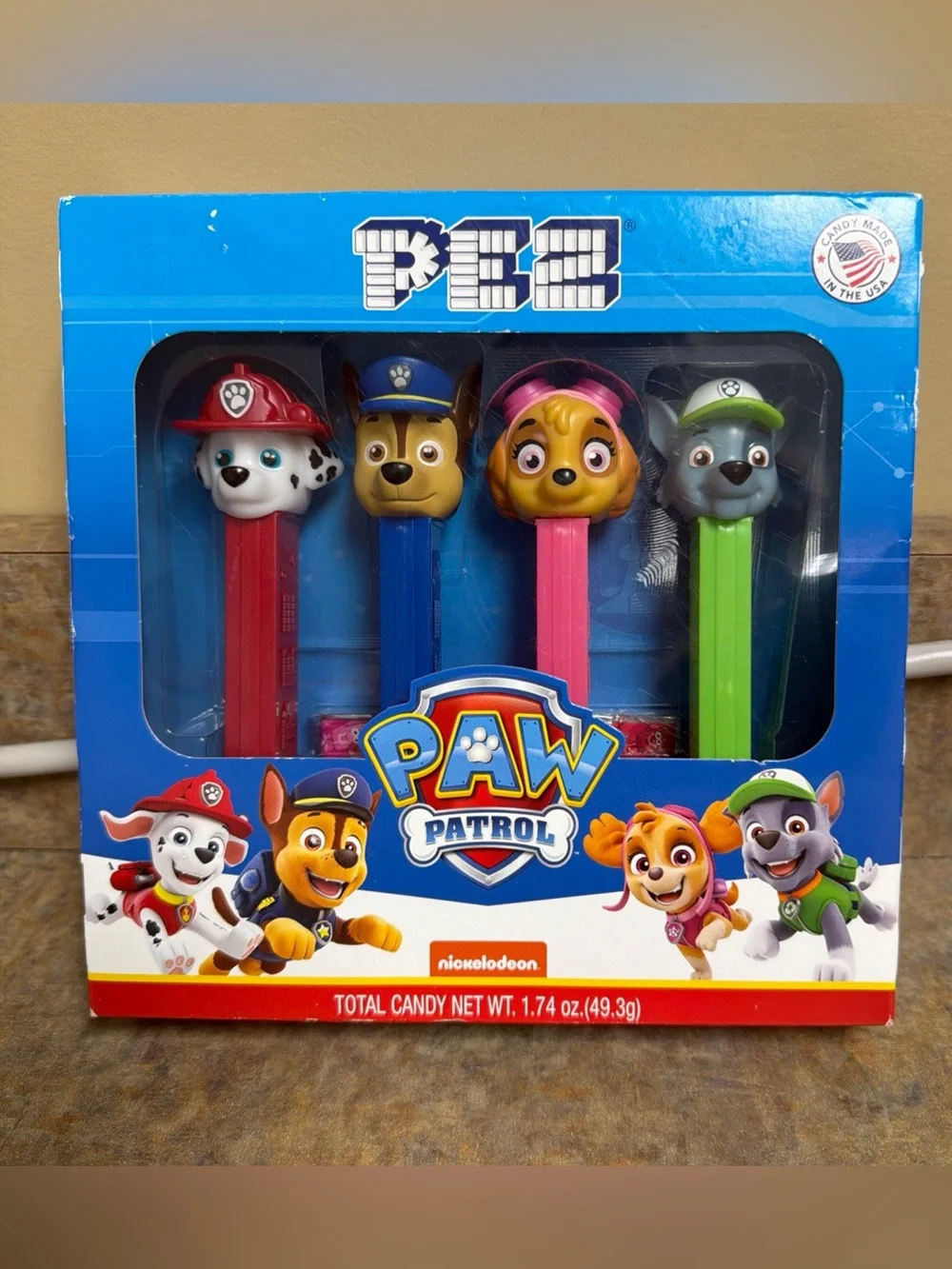 Paw Patrol | Other | Paw Patrol Pez Dispenser Set With Red Blue Pink ...